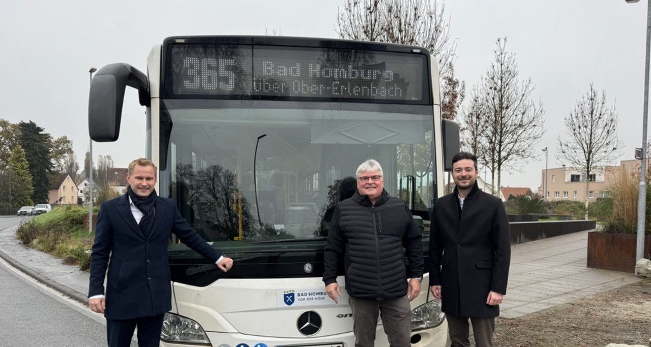 Neue Buslinie 365 schafft direkte Verbindung zwischen Bad Homburg und ...