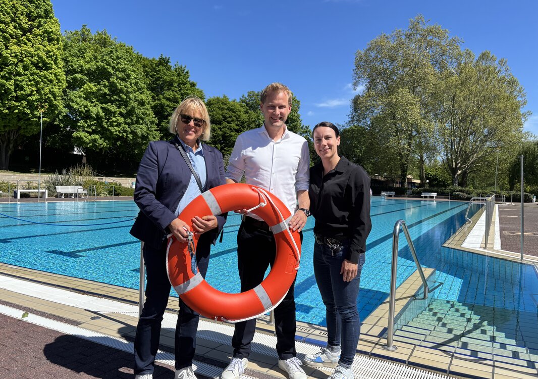 Freibadesaison im Seedammbad | Bad Homburg v. d. Höhe