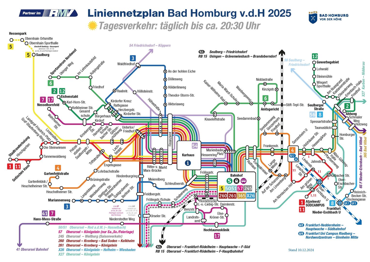 Busse und Fahrpläne | Bad Homburg v. d. Höhe